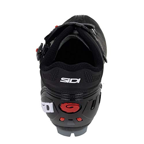 Dragon 5 MEGA Mountain Bike Shoes (43.0 Wide, Matte Black/Black)