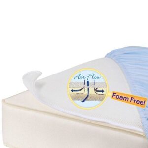 l.a. baby breathable miracle mat - superior ventilation crib mattress topper