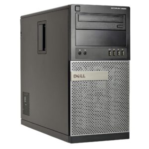 dell optiplex 9020 mini-tower desktop, quad core i5 4570 3.2ghz, 8gb ddr3 ram, 500gb hard drive, windows 10 (renewed)