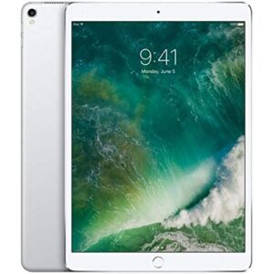 apple mphh2ll/a ipad pro with wi-fi + cellular 256gb, 10.5 inches, silver (renewed)