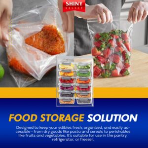 [PACK OF 25] Extra X-Large Big 5 Gallon Storage Bags For Food Prep, Travel, Organization, Moving or Storage, 2 Mil. Thick, 18" x 24",