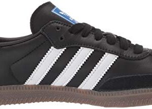 adidas Originals Men's Samba OG Sneaker Black/White/Gum 5.5