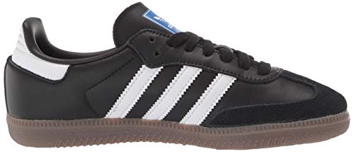 adidas Originals Men's Samba OG Sneaker Black/White/Gum 5.5