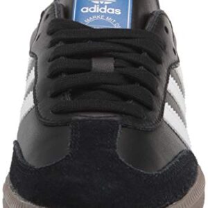 adidas Originals Men's Samba OG Sneaker Black/White/Gum 5.5