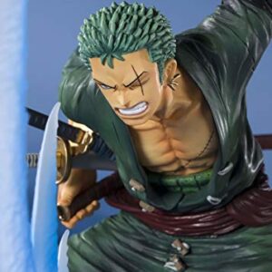 TAMASHII NATIONS Bandai Figuartszero Roronoa -Zoro- Yakkodori "Onepiece",White, Approx 190mm