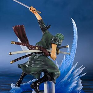 TAMASHII NATIONS Bandai Figuartszero Roronoa -Zoro- Yakkodori "Onepiece",White, Approx 190mm