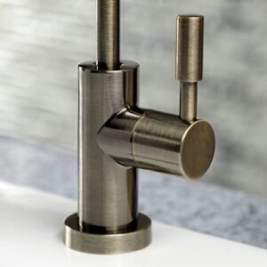 Kingston Brass KSAG8193DL Concord Water Filtration Faucet, Antique Brass