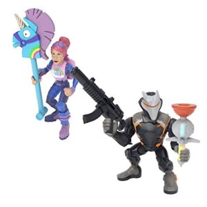 fortnite battle royale collection: omega & brite bomber - 2 pack of action figures