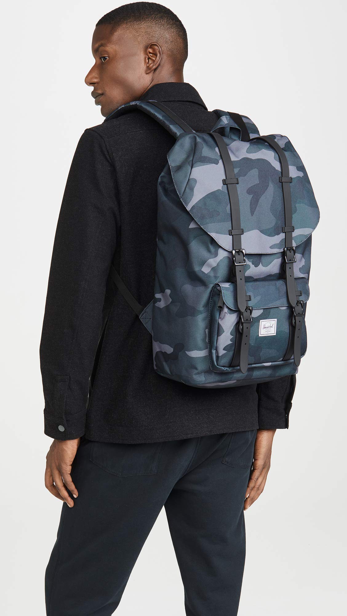 Herschel Little America Laptop Backpack, Night Camo, Classic 25.0L