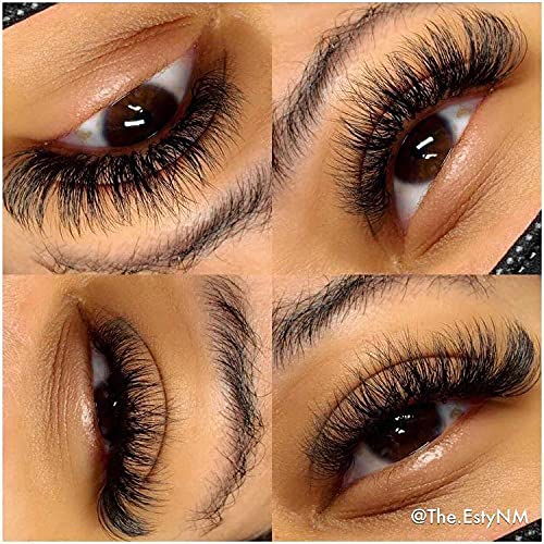 Eyelash Extensions 0.15 CC Curl 8-14mm Lash Extensions Supplies Individual Lashes Premium Silk Volume & Classic Lash Soft Matte Dark Professional Eyelashes Extension (0.15-CC-8-14 Mixed)