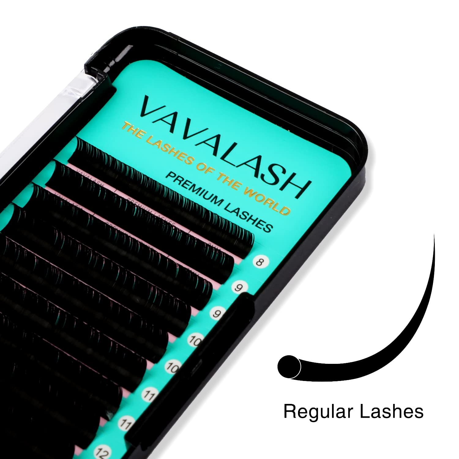 Eyelash Extensions 0.15 CC Curl 8-14mm Lash Extensions Supplies Individual Lashes Premium Silk Volume & Classic Lash Soft Matte Dark Professional Eyelashes Extension (0.15-CC-8-14 Mixed)