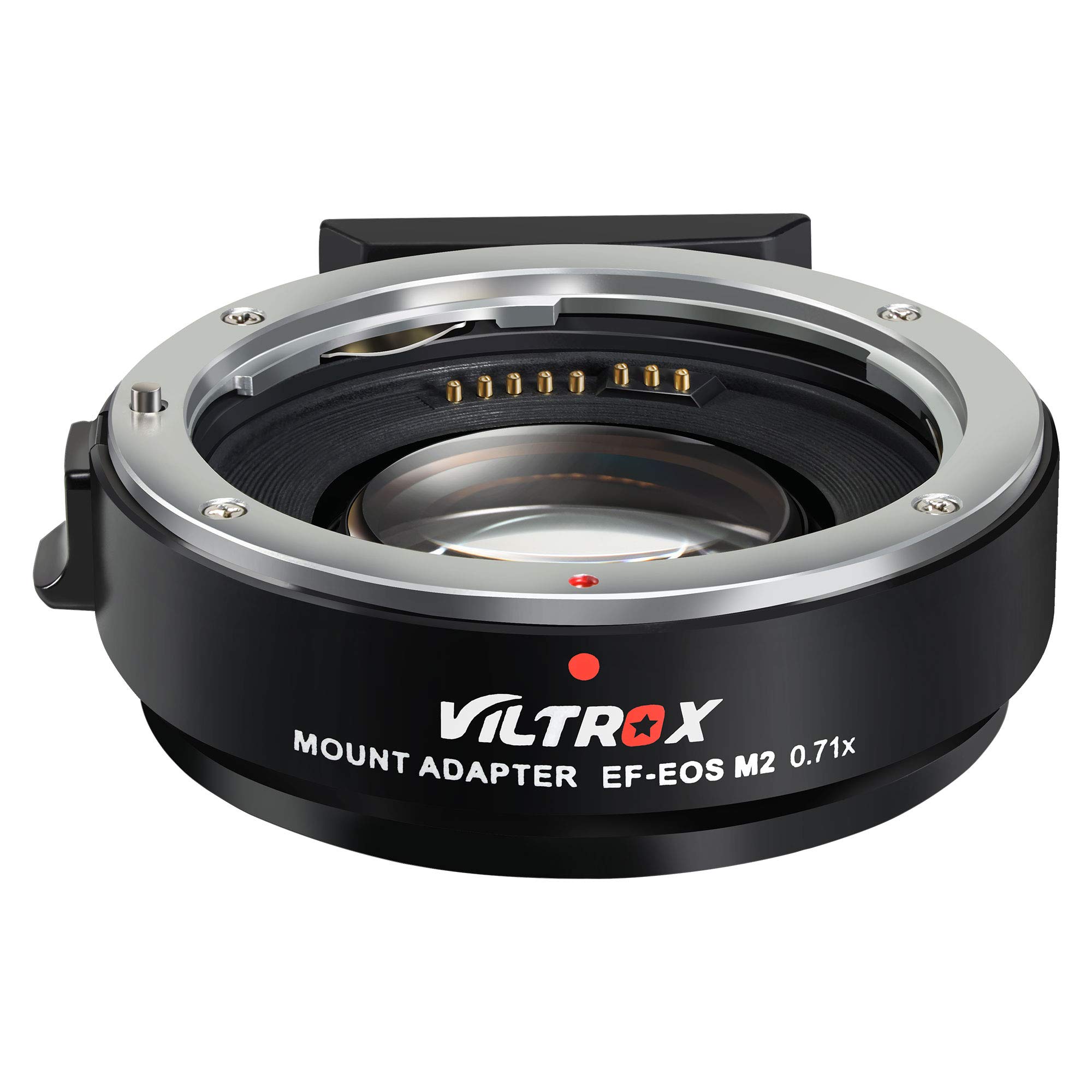 VILTROX EF-EOS M2 Speed Booster 0.71x Canon EF Lens to EF-M Mount Speedbooster for Canon m50 ii m6 ii m200 m50 m6 m5