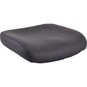 lorell padded leather seat cushion for conjure executive mid/high-back chair frame