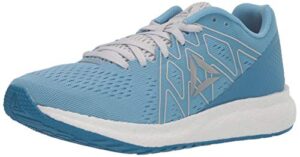 reebok women's forever floatride energy, blue/cyan/porcelain, 7 m us