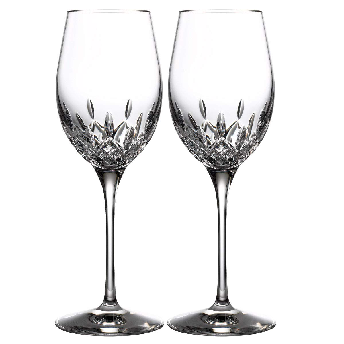 Waterford Crystal Lismore Essence Set of 2 White Wine Glasses #40033522