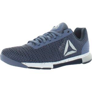 reebok women's speed tr flexweave cross trainer, heritage navy/washed indigo/white, 6.5 m us