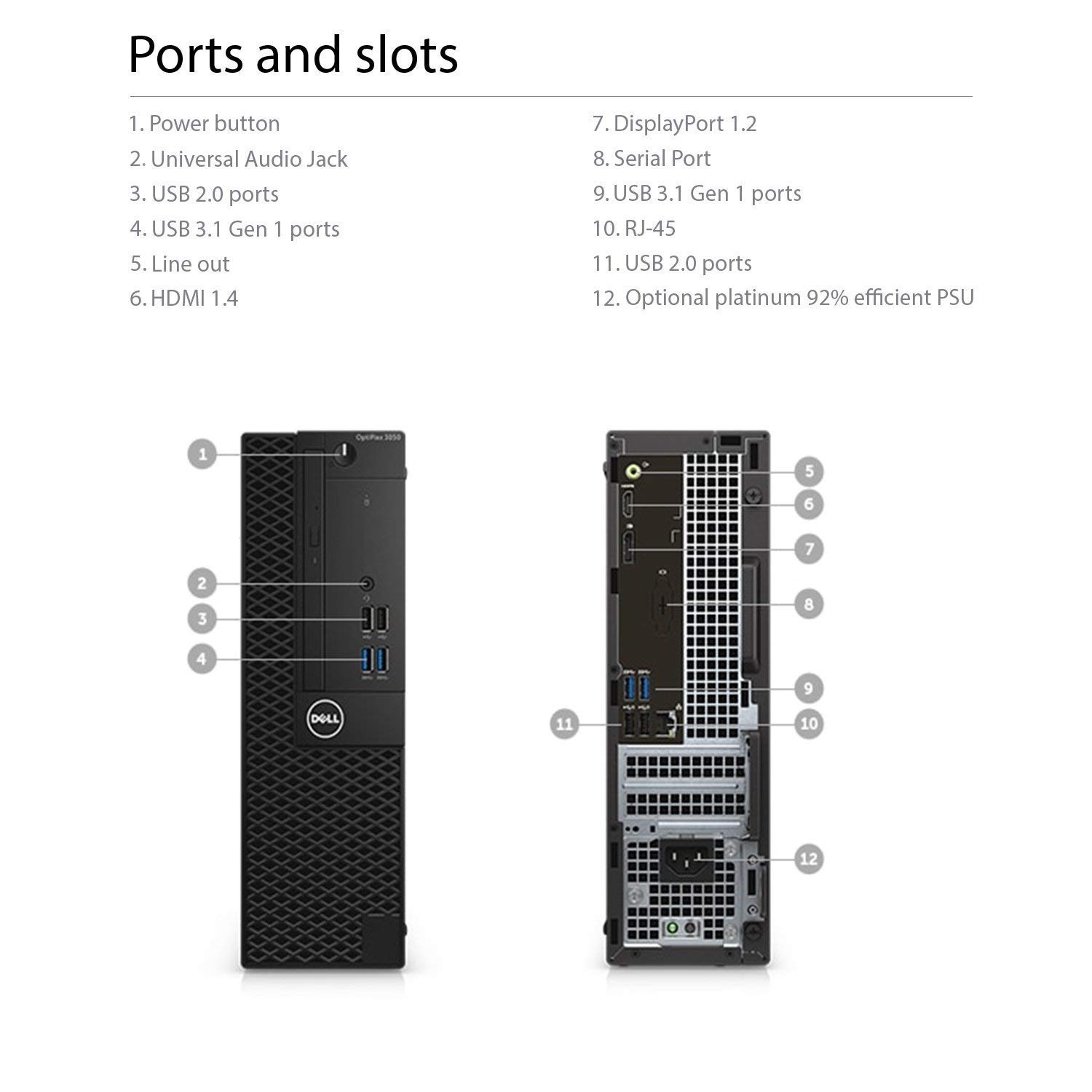 Dell Optiplex 5060 Small Form Factor (SFF) Business Desktop PC, Intel i7-8700 Quad-Core 3.2 GHz, 16GB DDR4, Intel 512GB PCIe NVMe SSD, Ethernet, USB 3.0, DVD±RW, Display Port/HDMI, Windows 10 Pro