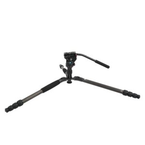 SIRUI T04S Series Carbon Fiber Tripod with VA-5 Compact Fluid Video Head (T-024SK+VA-5)