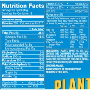 Planters Heat Peanuts, 1.75 Ounce (Pack of 18)