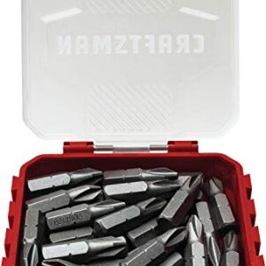 CRAFTSMAN Phillips Screwdriver Bit Set, 1-Inch, 30-Piece (CMAF121PH230)