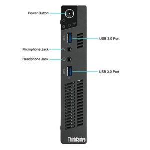 Lenovo ThinkCentre M92p Tiny Desktop - Core i5 Up to 3.6GHz, 8GB RAM, 240GB SSD, Windows 10 Pro (Renewed)