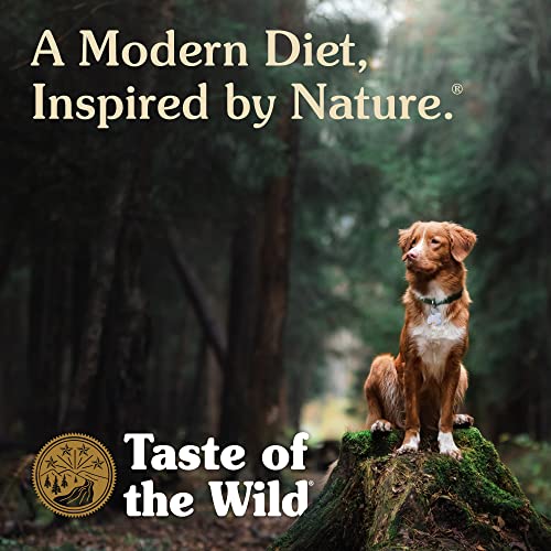 Taste of the Wild High Prairie Grain-Free Dry Dog Food with Roasted Bison and Venison for Puppies 28lb