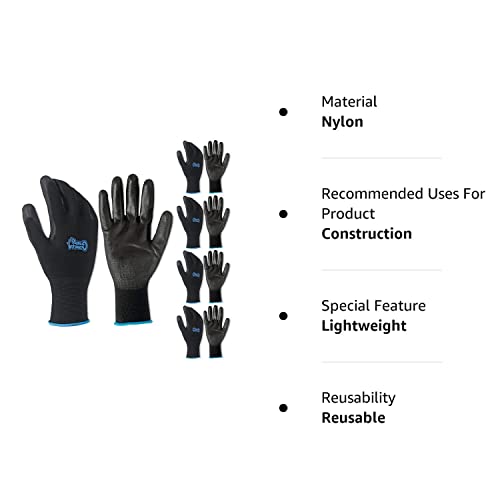 5 Pack Gorilla Grip Gloves - Large