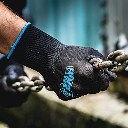 5 Pack Gorilla Grip Gloves - Large