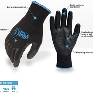 5 Pack Gorilla Grip Gloves - Large