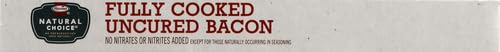 Hormel Natural Choice Fully Cooked Uncured Bacon, 2.5 Oz