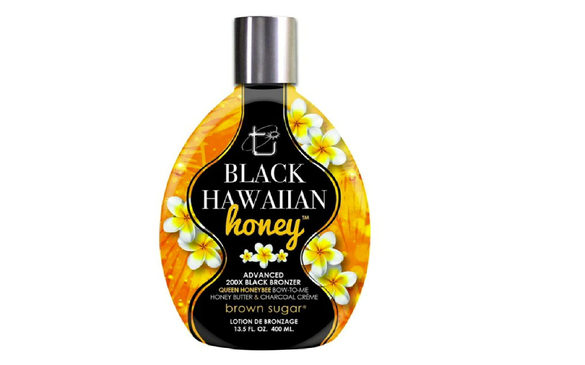 Brown Sugar Black Hawaiian Honey Bronzer,Lotion,Antioxidant,for All, 13.5 Oz