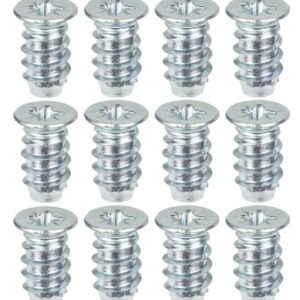 Spare Hardware Parts Shoe Cabinet and Drawer Screws (Replacement for IKEA Part #100347) (Pack of 12)