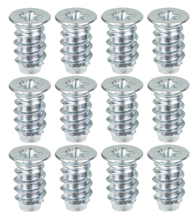 Spare Hardware Parts Shoe Cabinet and Drawer Screws (Replacement for IKEA Part #100347) (Pack of 12)