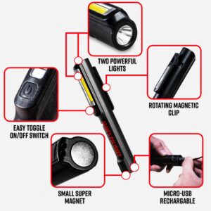 Adam's Polishes Swirl Finder Flashlight - Ultra Bright 170 Lumen Mini Light - Easily Spot Imperfections and Swirls in Your Paint When Polishing and Correcting Your Vehicles Finish