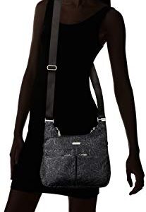 Cross Over Crossbody Bag for Women - Lightweight Water-Resistant Travel Bag with Adjustable Strap RFID Wristlet