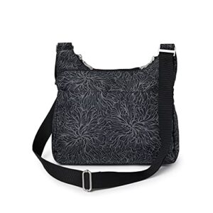 Cross Over Crossbody Bag for Women - Lightweight Water-Resistant Travel Bag with Adjustable Strap RFID Wristlet