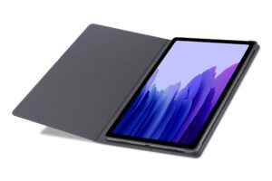 samsung electronics tab a7 bookcover - grey (ef-bt500pjeguj)