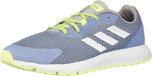 adidas Women's Sooraj Sneaker, Glow Blue/White/light granite, 8.5 M US