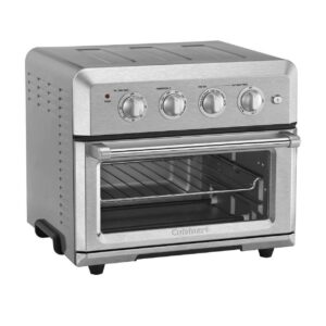 cuisinart toa-60 air fryer toaster oven, silver (renewed)