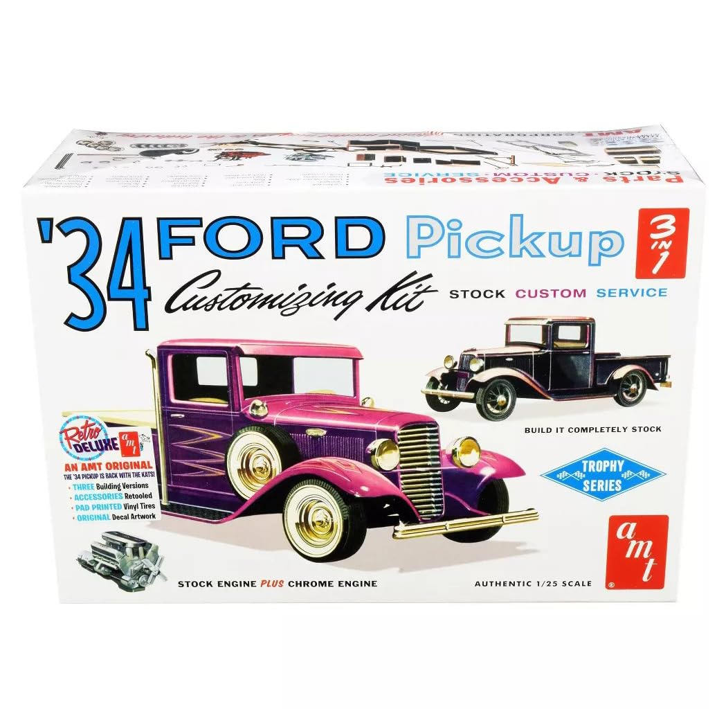 AMT 1934 Ford Pickup 1:25 Scale Model Kit