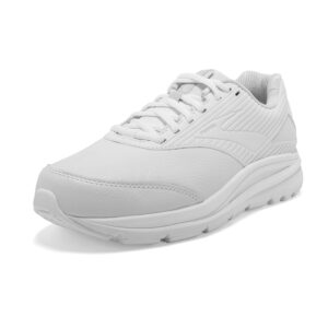 brooks women's addiction walker 2 walking shoe - white/white - 11.5 narrow