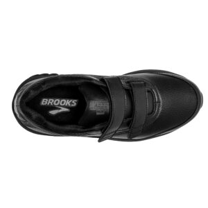 Brooks Addiction Walker V-Strap 2 Women's Walking Shoe - Black/Black - 12 Wide