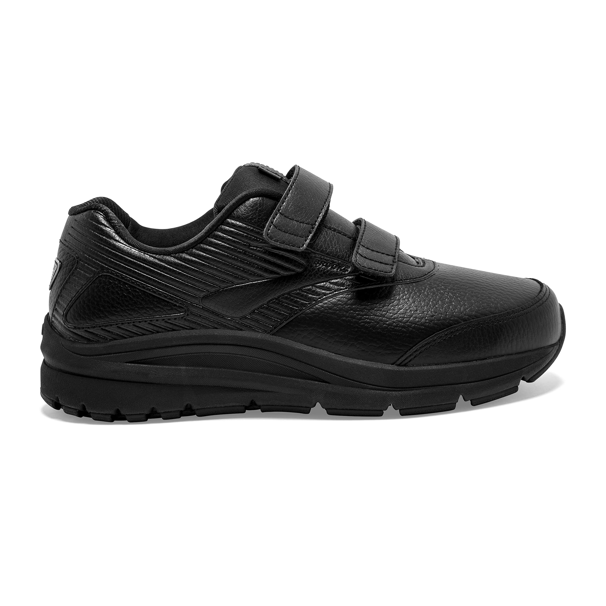 Brooks Addiction Walker V-Strap 2 Women's Walking Shoe - Black/Black - 12 Wide