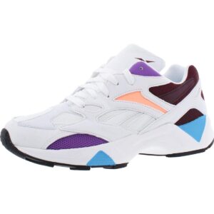 reebok lifestyle aztrek 96 white/porcelain/maroon 7