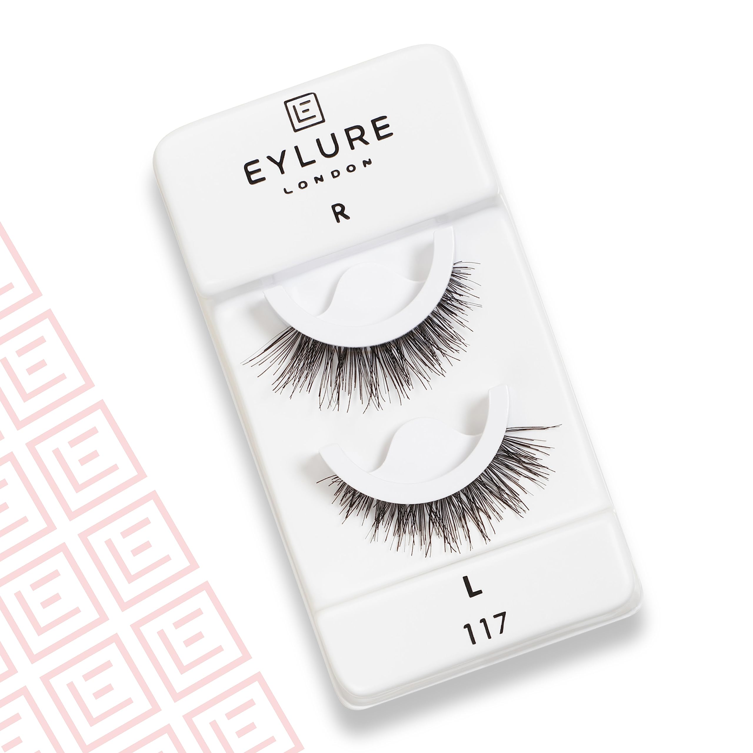 Eylure Pre-Glued Wispy Light Texture No. 117 Eyelashes, 1 Pair