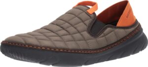 merrell mens hut moccasin, olive, 8 us