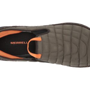 Merrell mens Hut Moccasin, Olive, 8 US