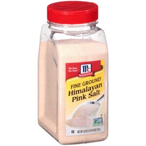 mccormick fine ground himalayan pink salt, 26 oz