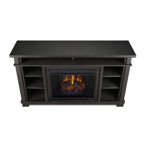 Belford 56" Electric Fireplace TV Stand in White by Real Flame