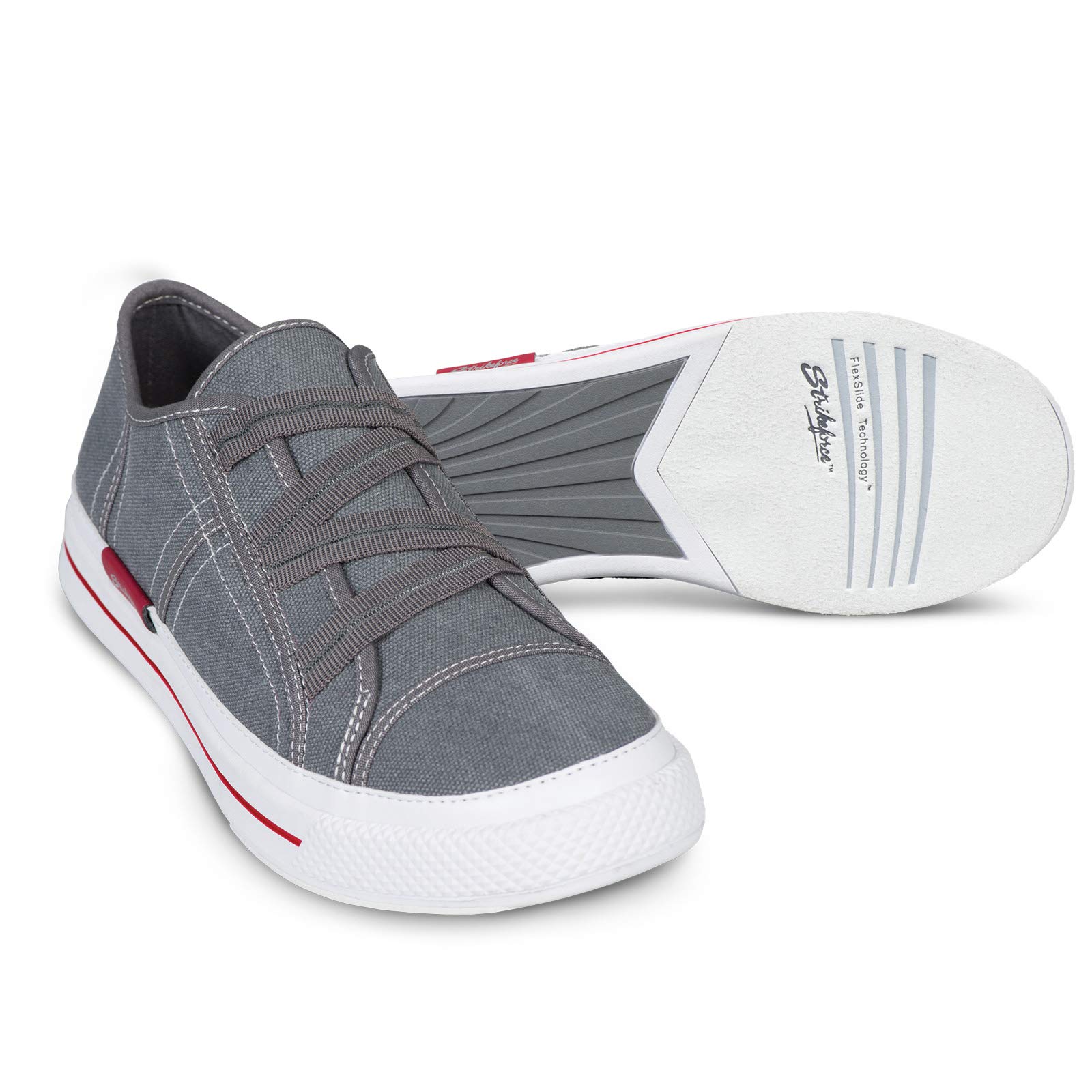 KR Strikeforce Cali Grey Athletic Women's Bowling Shoes (Grey, US Footwear Size System, Adult, Women, Numeric, Medium, 7)